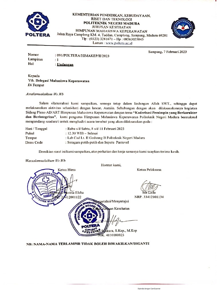 SU 091 Delegasi | PDF