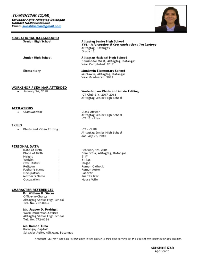 Sample Resume 2 | PDF | Computing | Information Technology