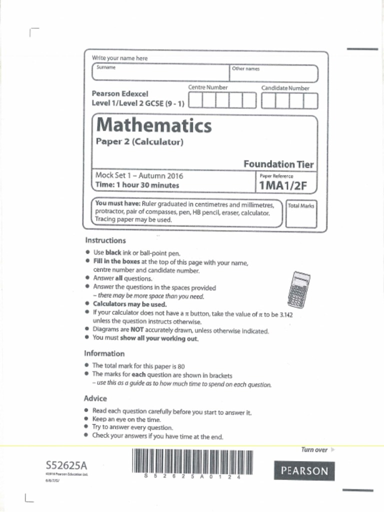 GCSE - Mathematics - 2F Questions 1 15 Worked Solutions | PDF