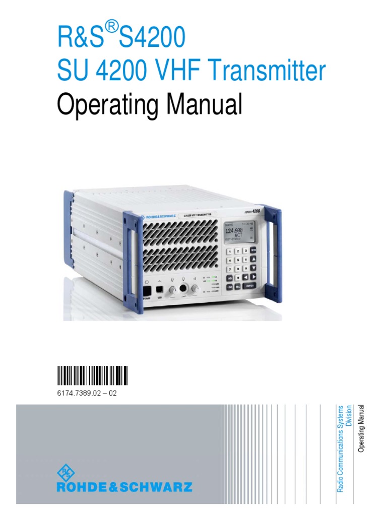 Su4200 TX | PDF | Menu (Computing) | I Pv6