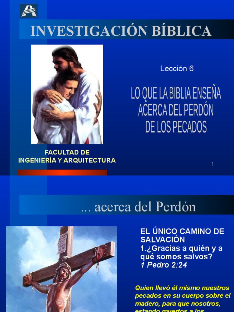 El Perdón de Los Pecados | PDF | Pecado | Perdón