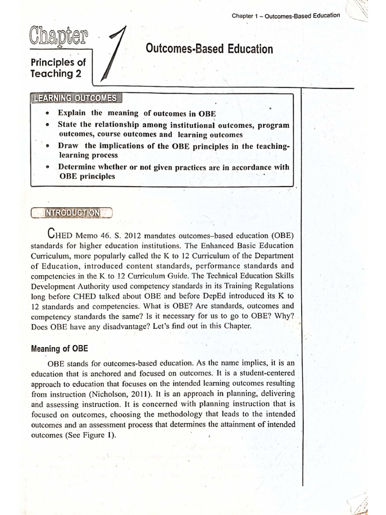Principle of Teaching 1 - 1 | PDF