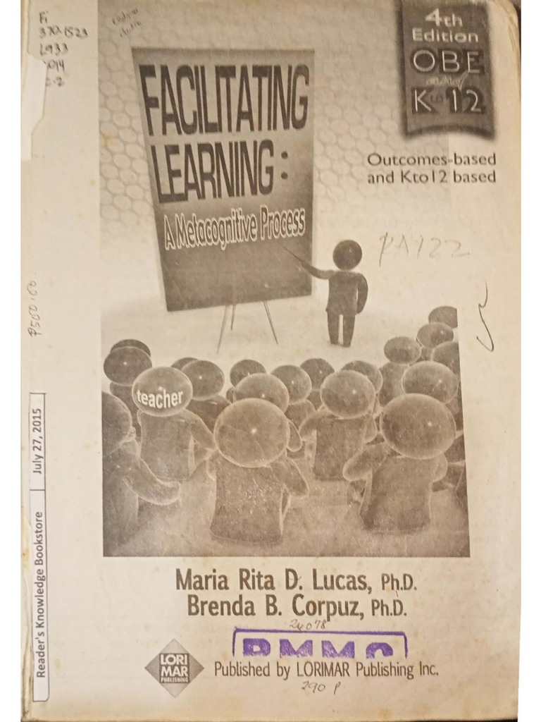 Facilitating Learning Lorimar | PDF