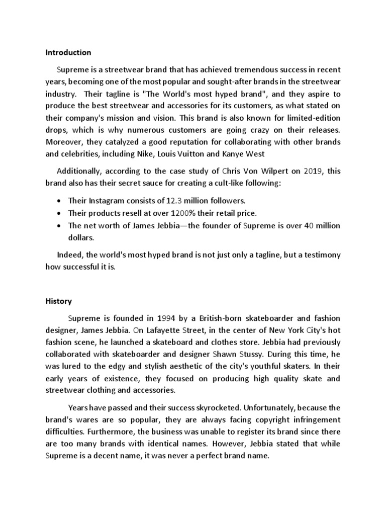 Tech Supreme | PDF | Brand | Fashion