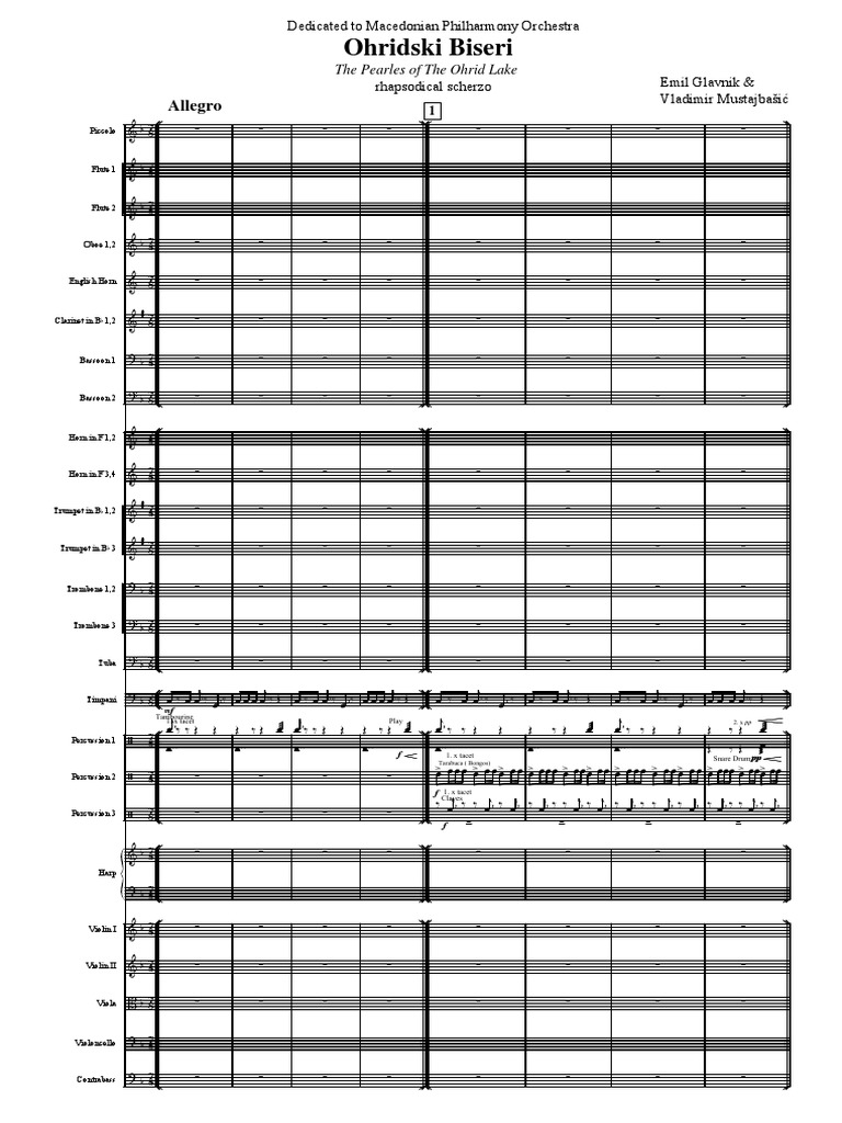 Emil Glavnik: Ohridski Biseri | PDF