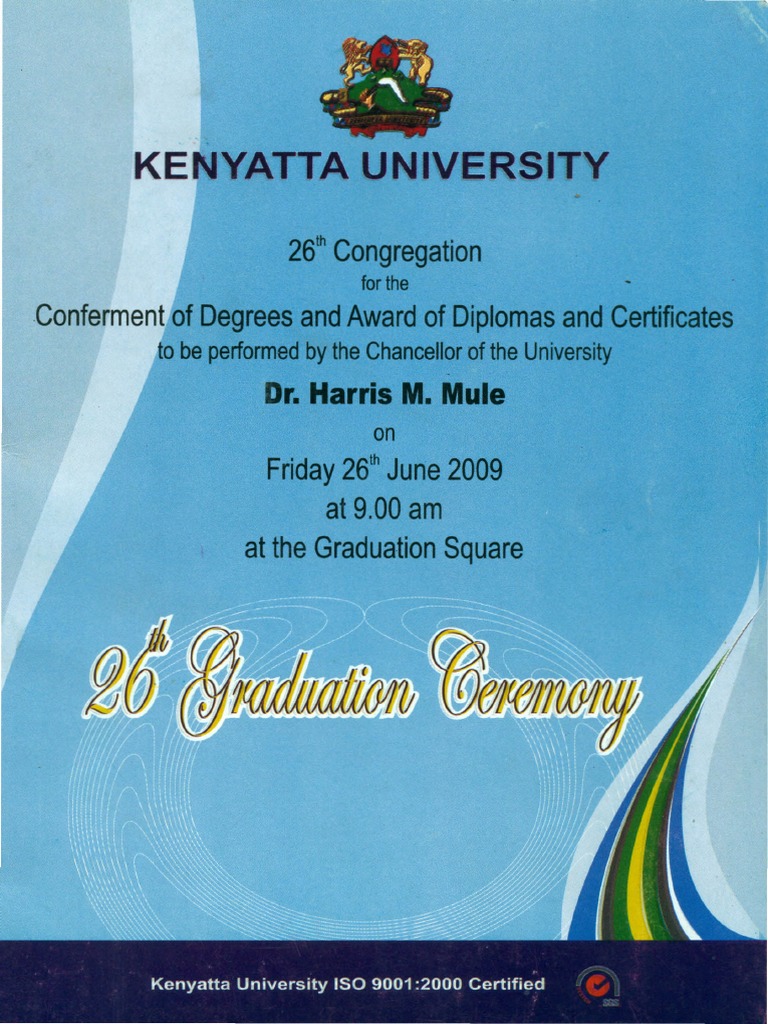 26th Graduation Booklet | PDF