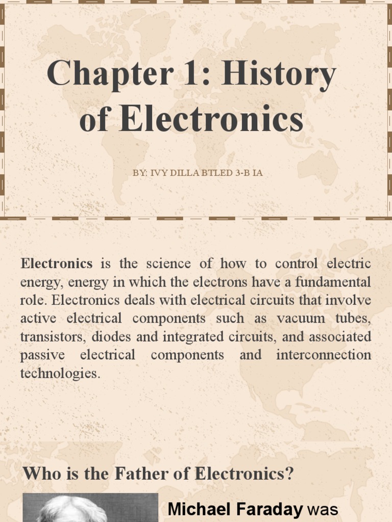 History of Electronics and Key Inventors | PDF | Electricity | Vacuum Tube
