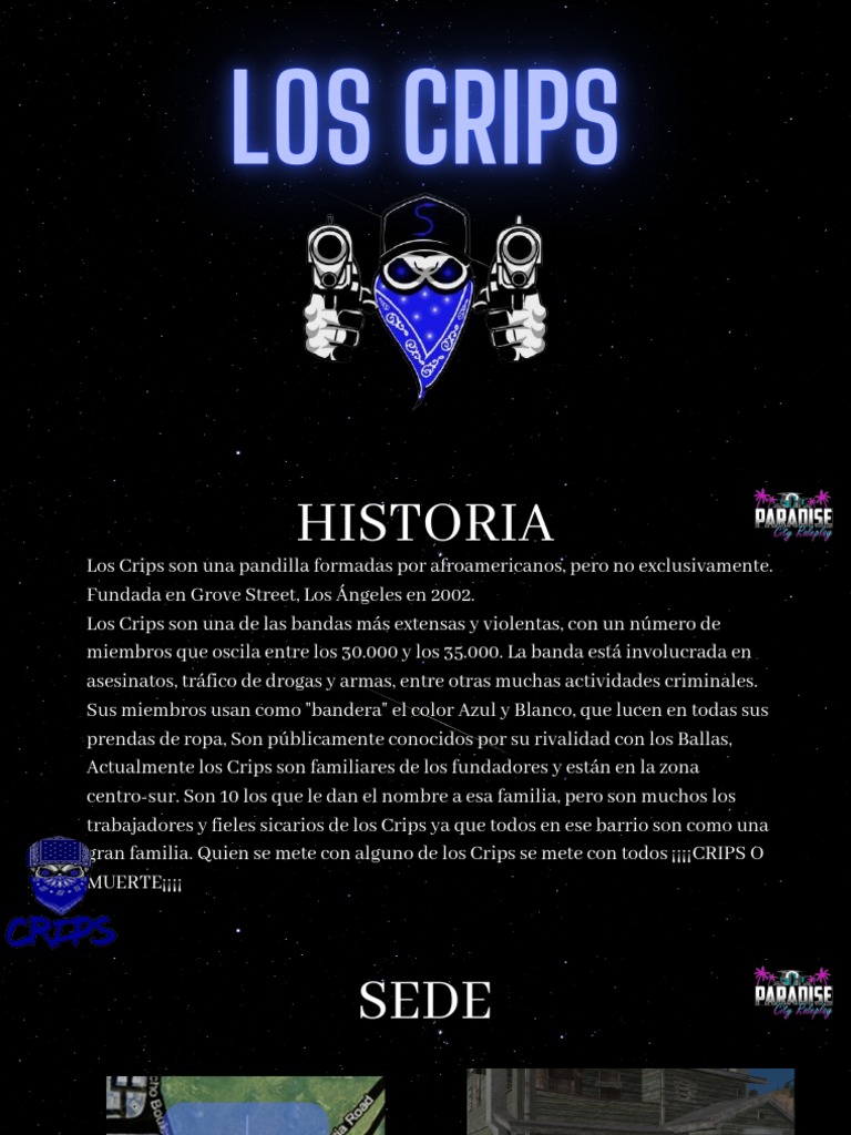 Historia y estructura de Los Crips | PDF