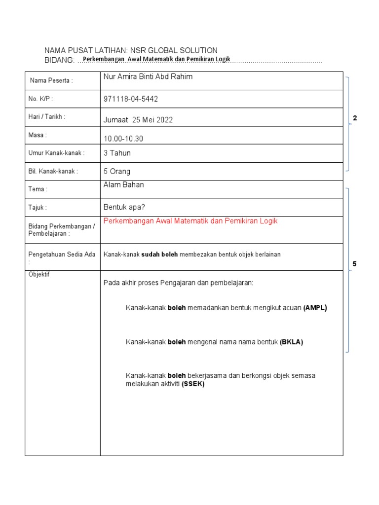 Rpa Ampl | PDF | Kesehatan Holistik