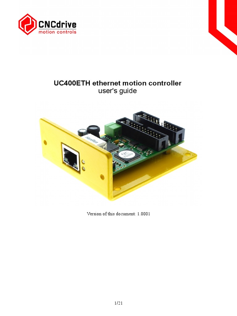 UC400ETH Manual | PDF | Ip Address | Computer Network
