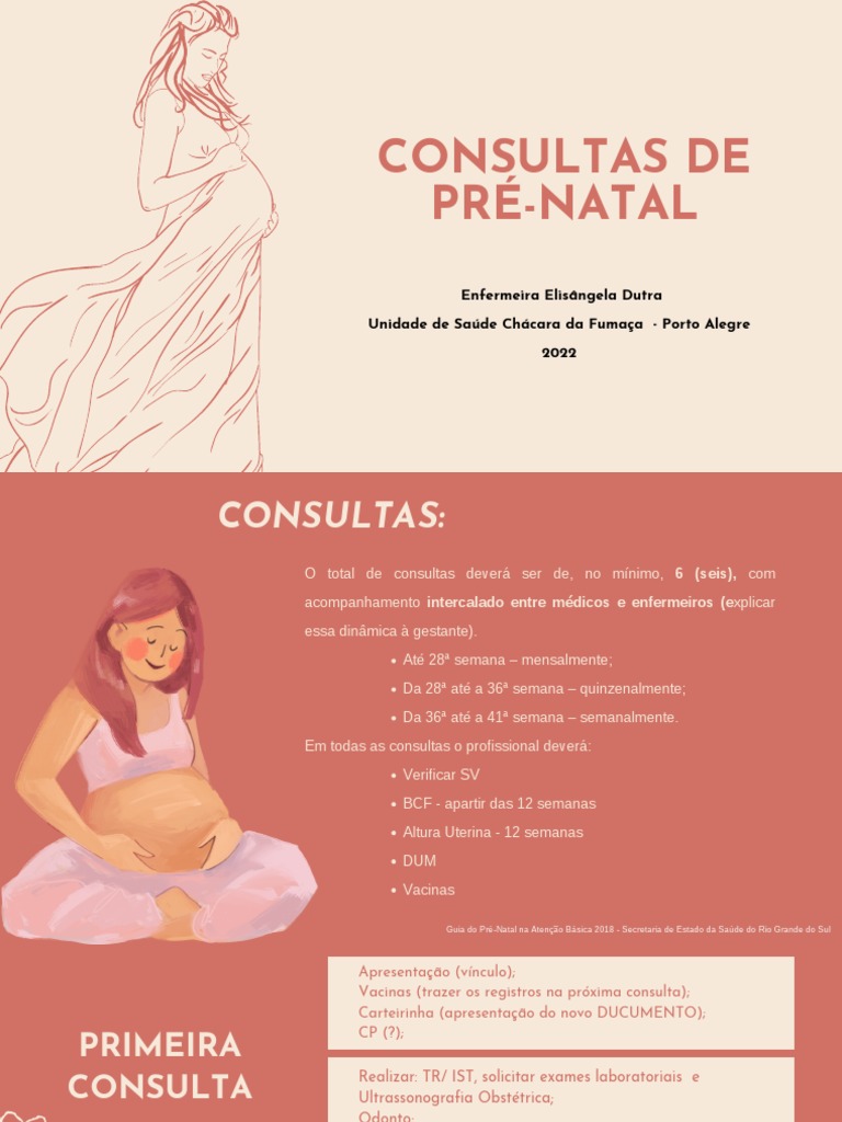Guia Pré-Natal | PDF | Desenvolvimento humano | Especialidades médicas