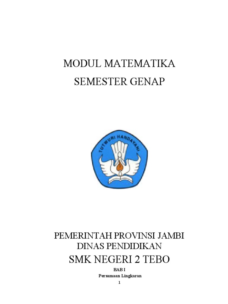 Modul MTK Genap | PDF