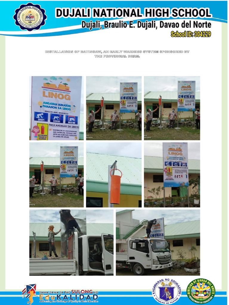 Batingaw Early Warning System Installation | PDF