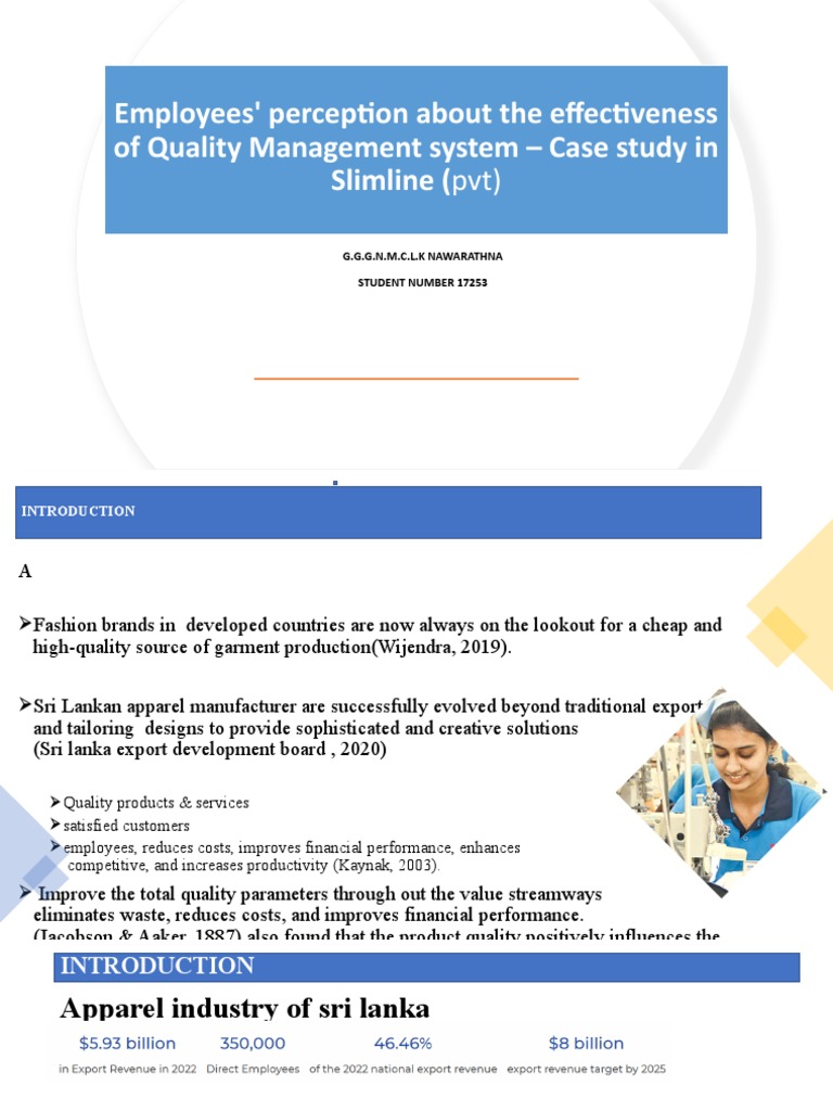 Employees Perception & QSM | PDF | Quality Management | Quality Management System