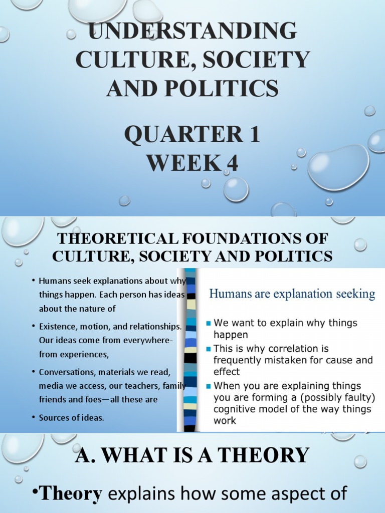 Ucsp PPT Q1 W4 | Download Free PDF | Sociology | Concept