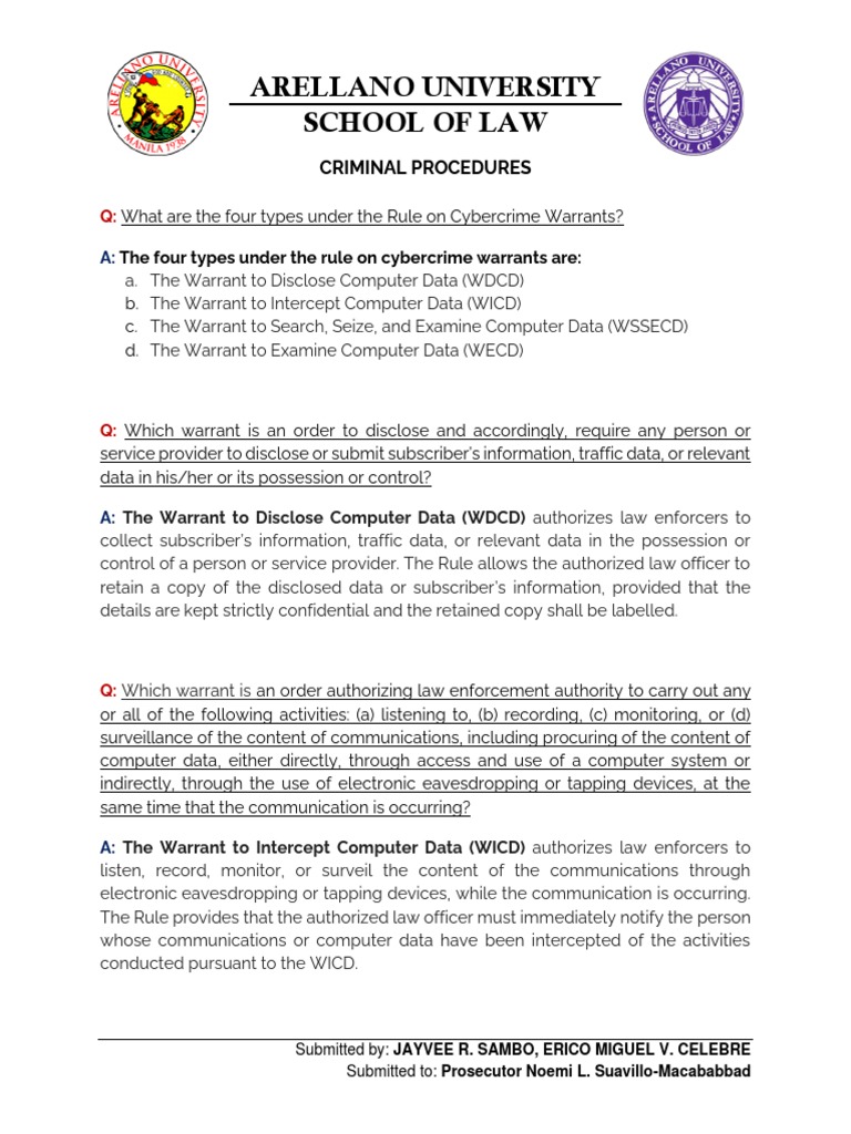 Cyber Warrant | PDF | Search Warrant | Surveillance