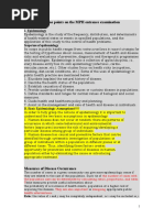 HMIS 322 Exam Questions | PDF | Epidemiology | Health Care