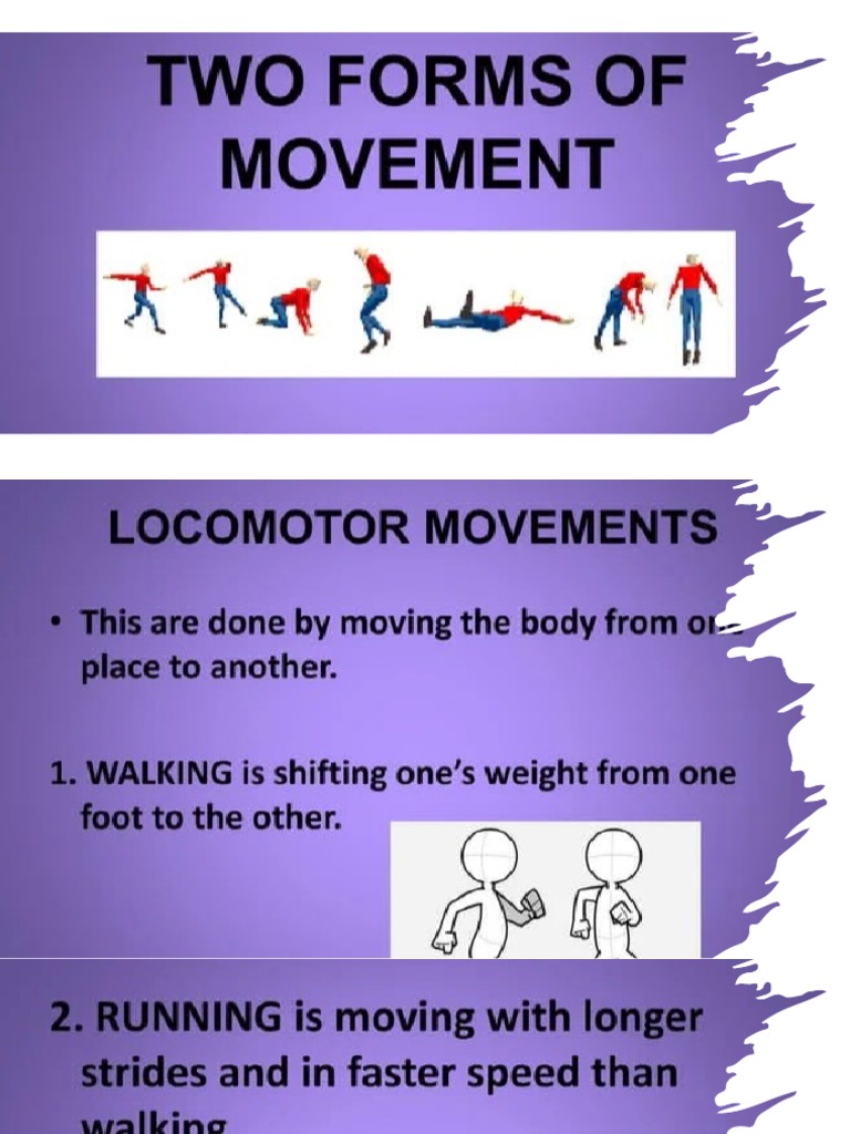 Locomotor and Non-Locomotor Skills | PDF