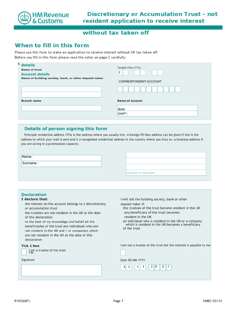 HMRC Tax | PDF | Trust Law | Trustee