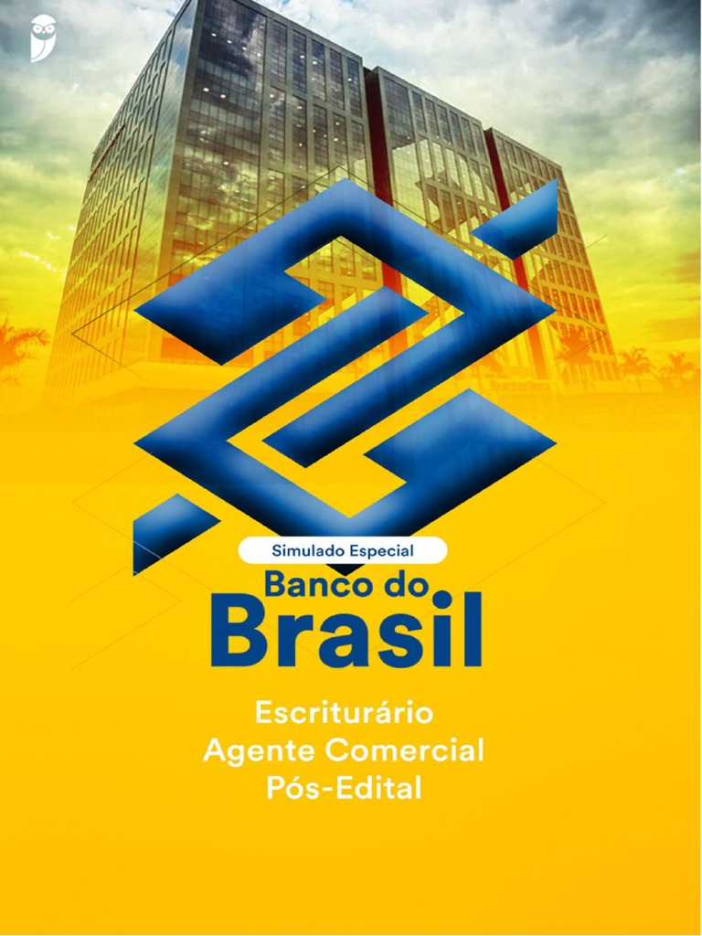 Simulado Banco Do Brasil 2023 | Download grátis PDF | Economias