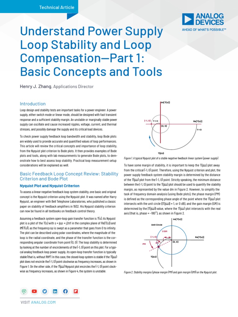 Understand Power Supply Loop Stability and Loop Compensation | PDF ...