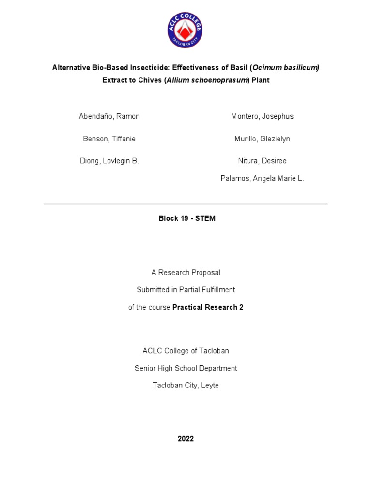 Group 3 Coverpage | PDF