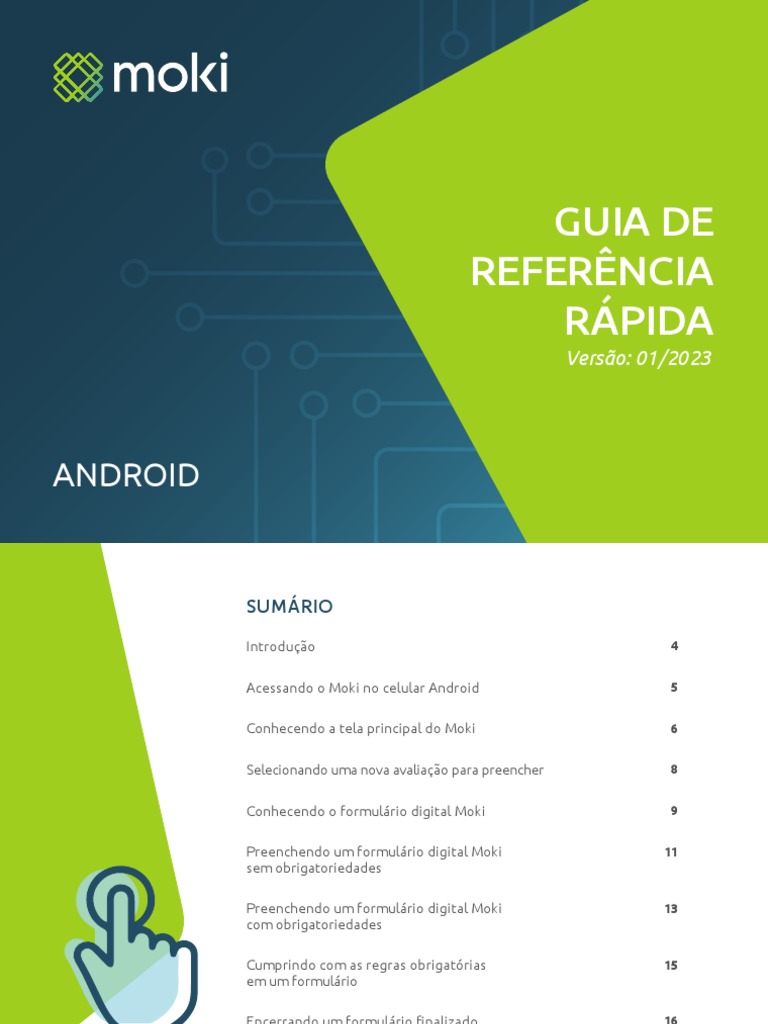 Moki Guia de Referencia Mobile Android | PDF | Android (sistema operacional) | Smartphone