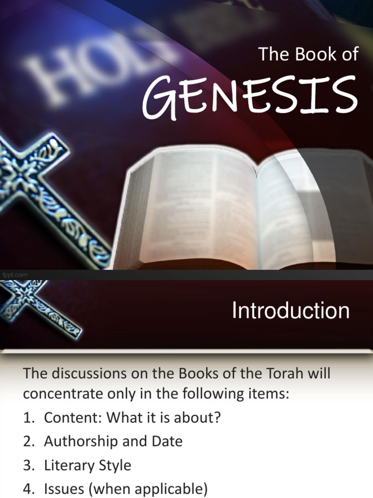 Lecture 11 Genesis | PDF | Book Of Genesis | Genesis Creation Narrative