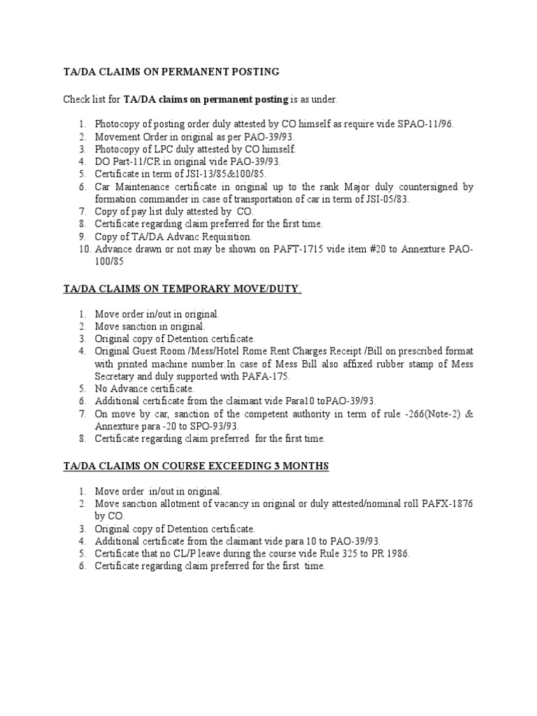 PMD Audit Check List | Download Free PDF | Payments | Financial Services