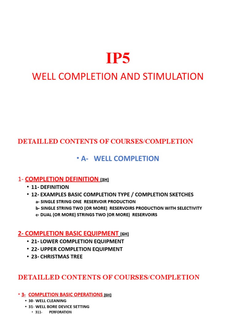 Completion Courses IP5 3& 4 | PDF | Chemical Engineering | Physical ...