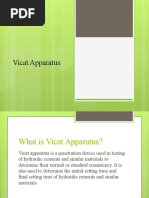 Vicat Apparatus Overview and Components | PDF | Technology & Engineering