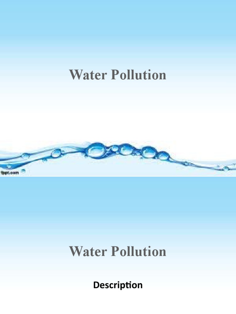 Water Pollution Reporting | PDF | Water Pollution | Water