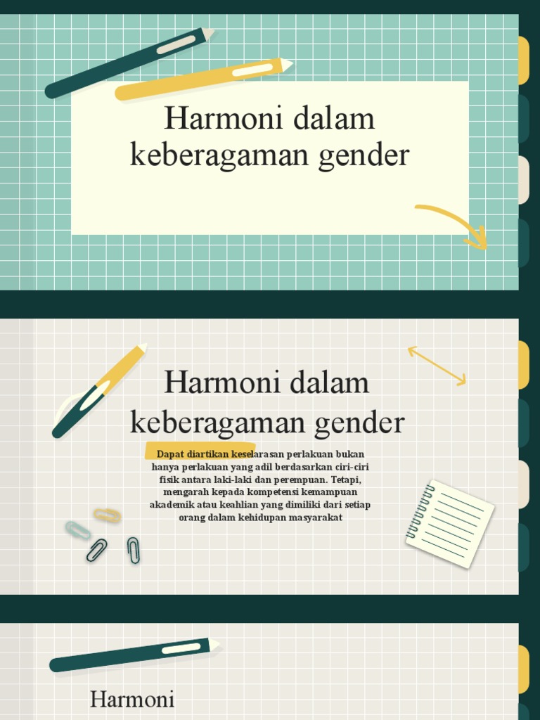 Harmoni Gender di Masyarakat | PDF | Ilmu Sosial