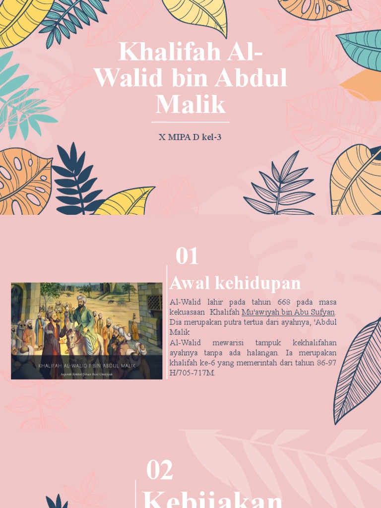 Al Walid Bin Abdul Malik - Xmipad Kel-3 - Faatindkk | PDF