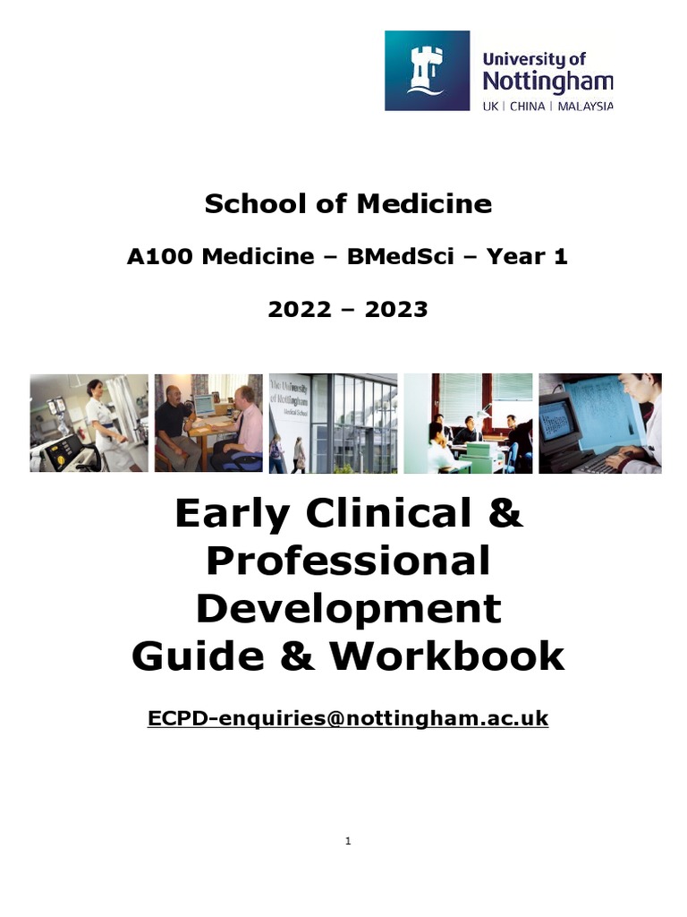 ECPD YR1 Student Guidebook 2022-23 | PDF | General Practitioner ...