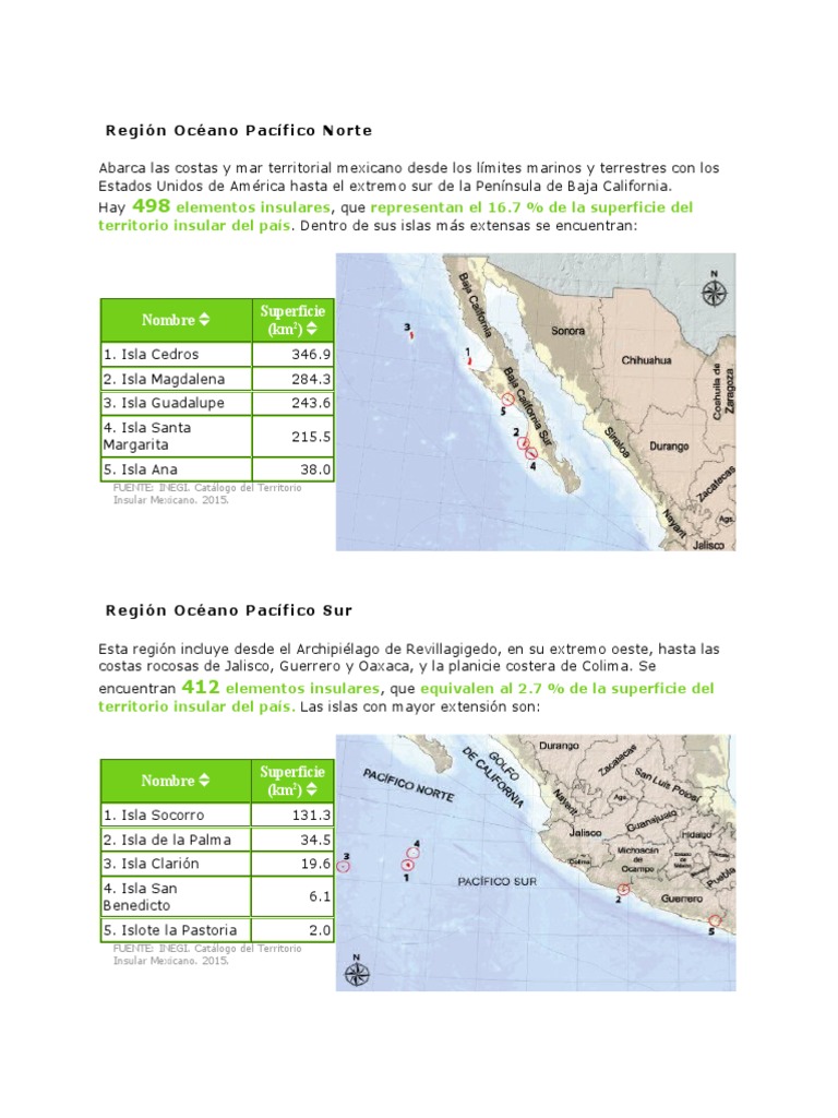 Región Océano Pacífico Norte | PDF