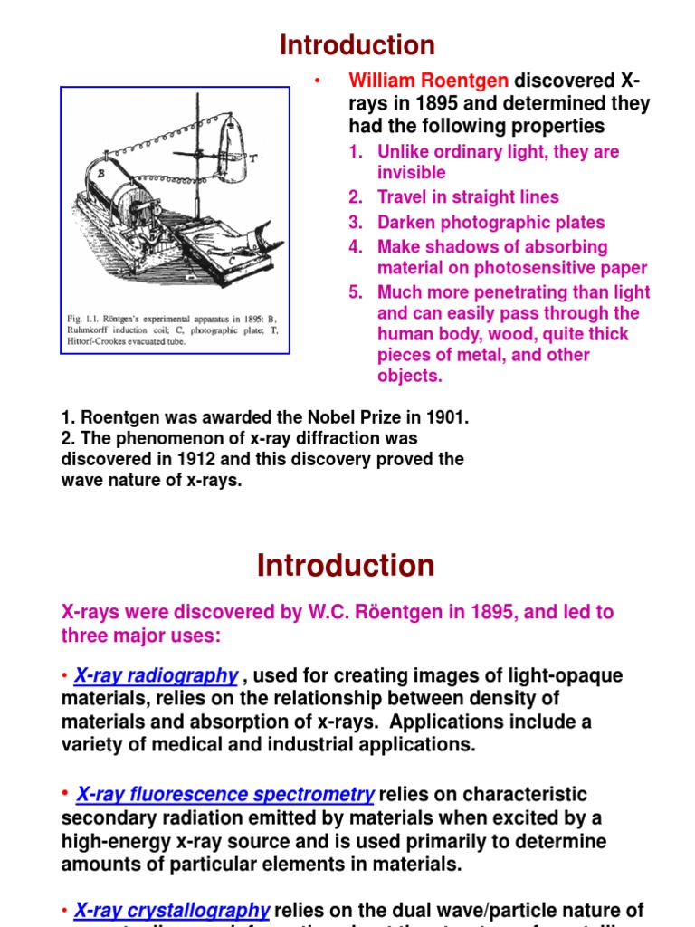 XRD Slides. 04.01.2023 | PDF | X Ray | X Ray Crystallography