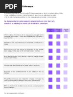 Cuestionario MLQ 5x | PDF | Negocios | Autosuperación