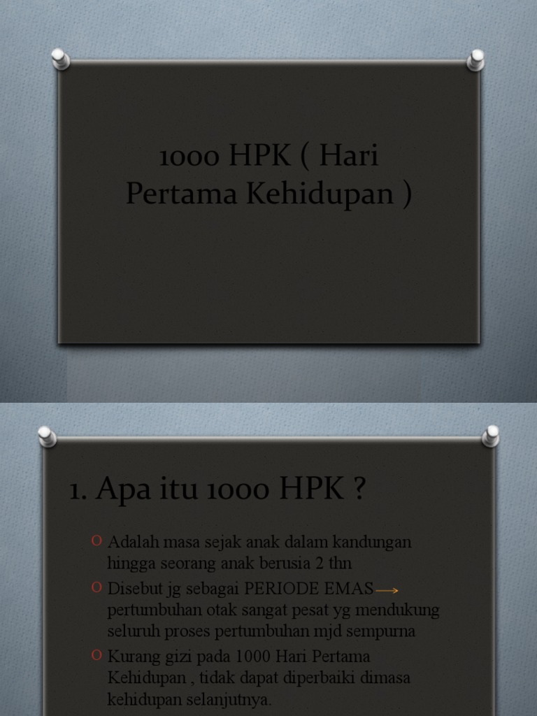 Materi 1000 HPK | PDF