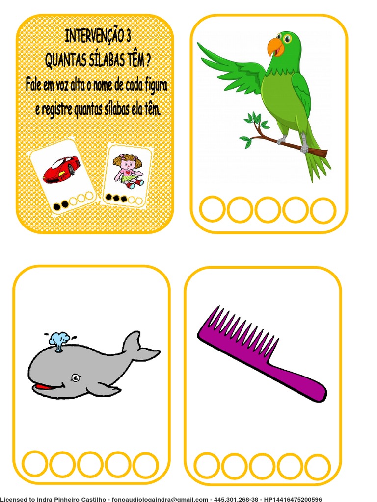 Quantas Silabas Tem | PDF