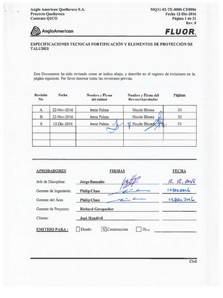 MQ11 02 Te 0000 Ce0006 - 0 | PDF | Hormigón | Cemento