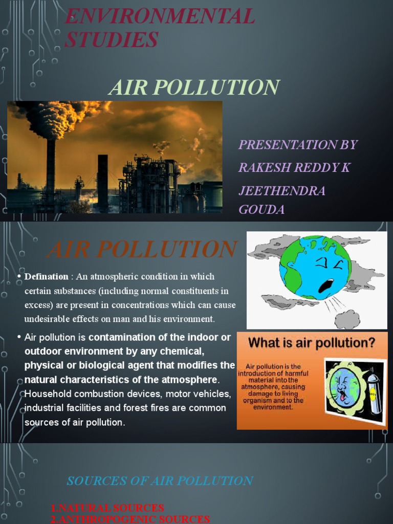 Air Pollution | PDF | Air Pollution | Nitrogen Dioxide