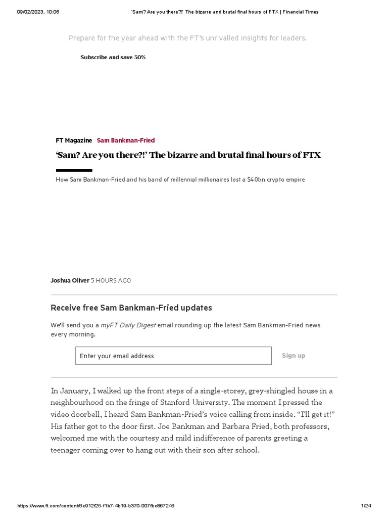 FTX Final Hour | PDF