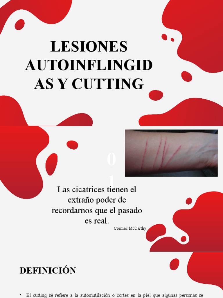 Comprendiendo el Cutting y Autolesiones | PDF | Autolesiones | Las ...