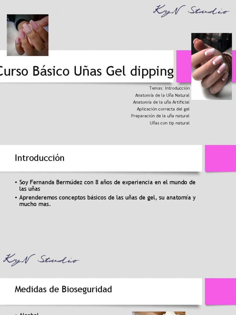 Curso Básico de Uñas Gel Dipping | PDF