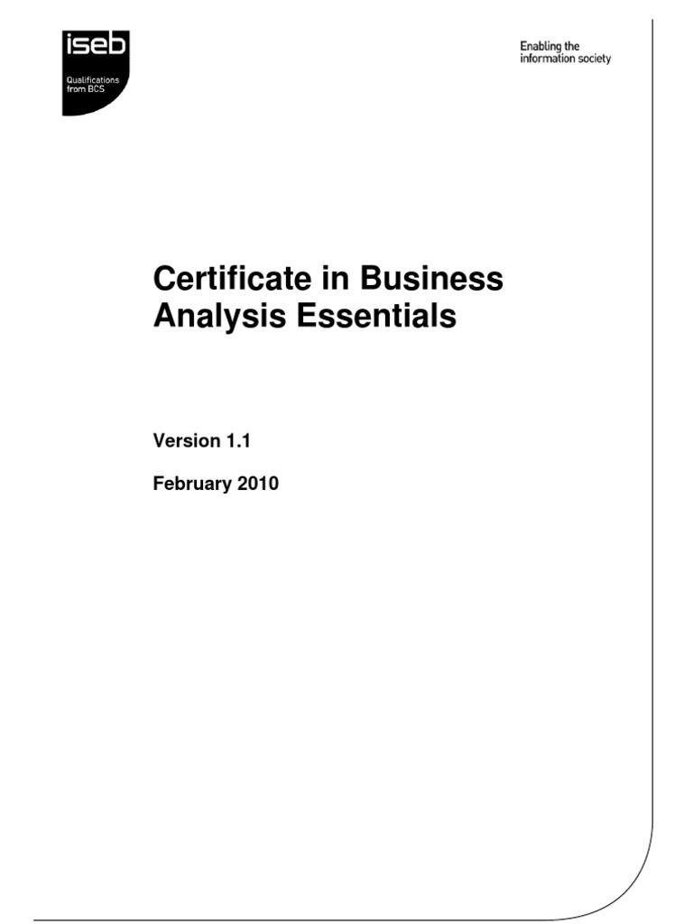 Certificate In Essential Business Process Analysis, Mapping – AWPL