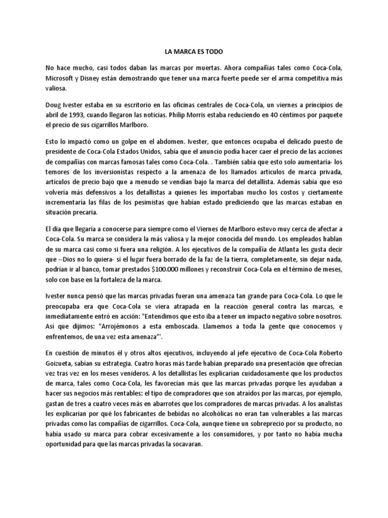La Marca Es Todo-1 | PDF | Marca | Marketing