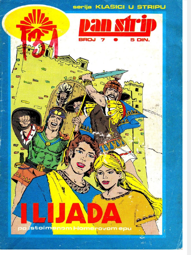 Vdocuments - MX - Klasici U Stripu Ilijada Pan Strip Broj 7 | PDF