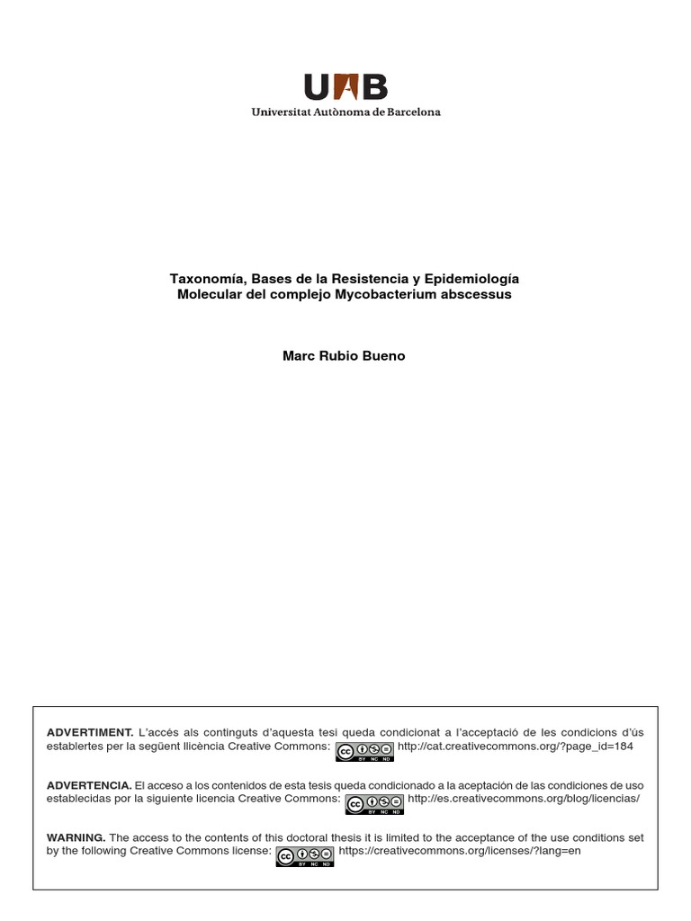 MRB 1 de 1 | PDF | Mycobacterium | Medicina CLINICA