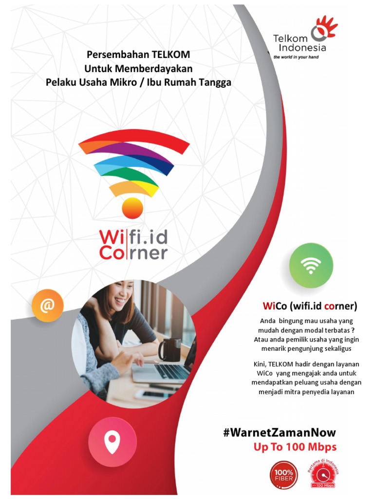 Telkom Proposal - Wifi Corner | PDF